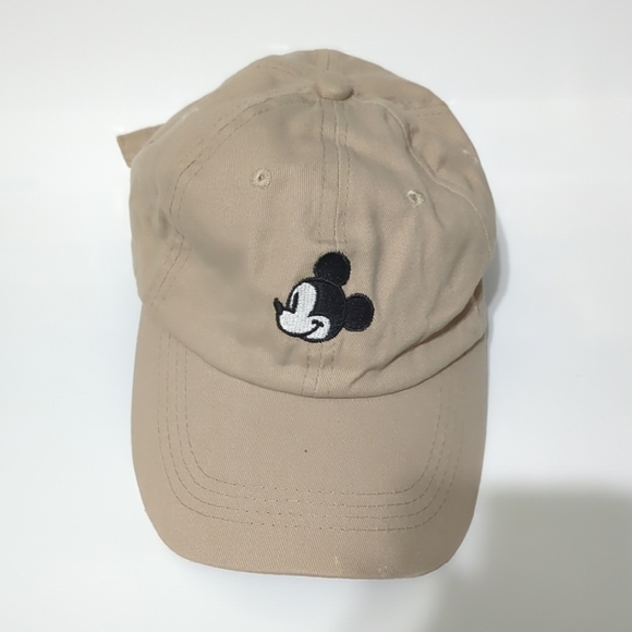 Disney | Accessories | Disney Tan Mickey Mouse Hat | Poshmark